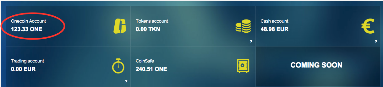 OneCoin: How To Send Your Tokens To Mining – life's but a journey